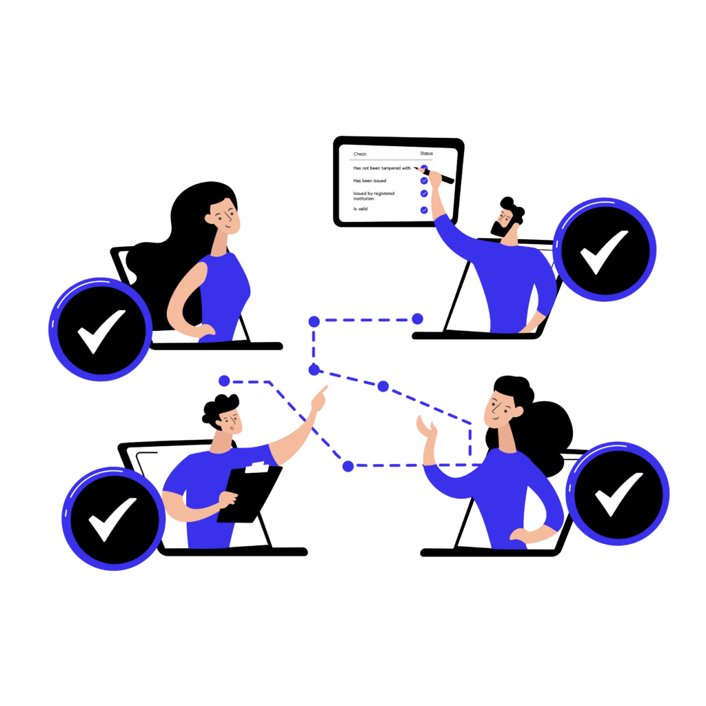Instantly verifiable,trusted information at your fingertips
